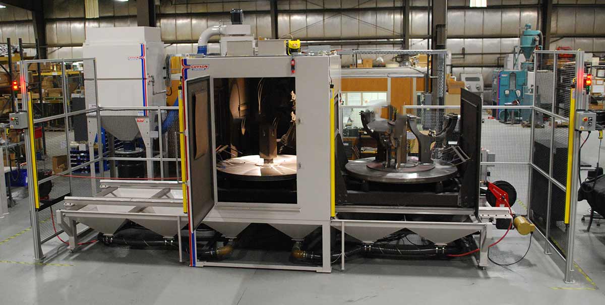 RB-72-TT Robotic Blast Systems - Guyson Corporation of USA