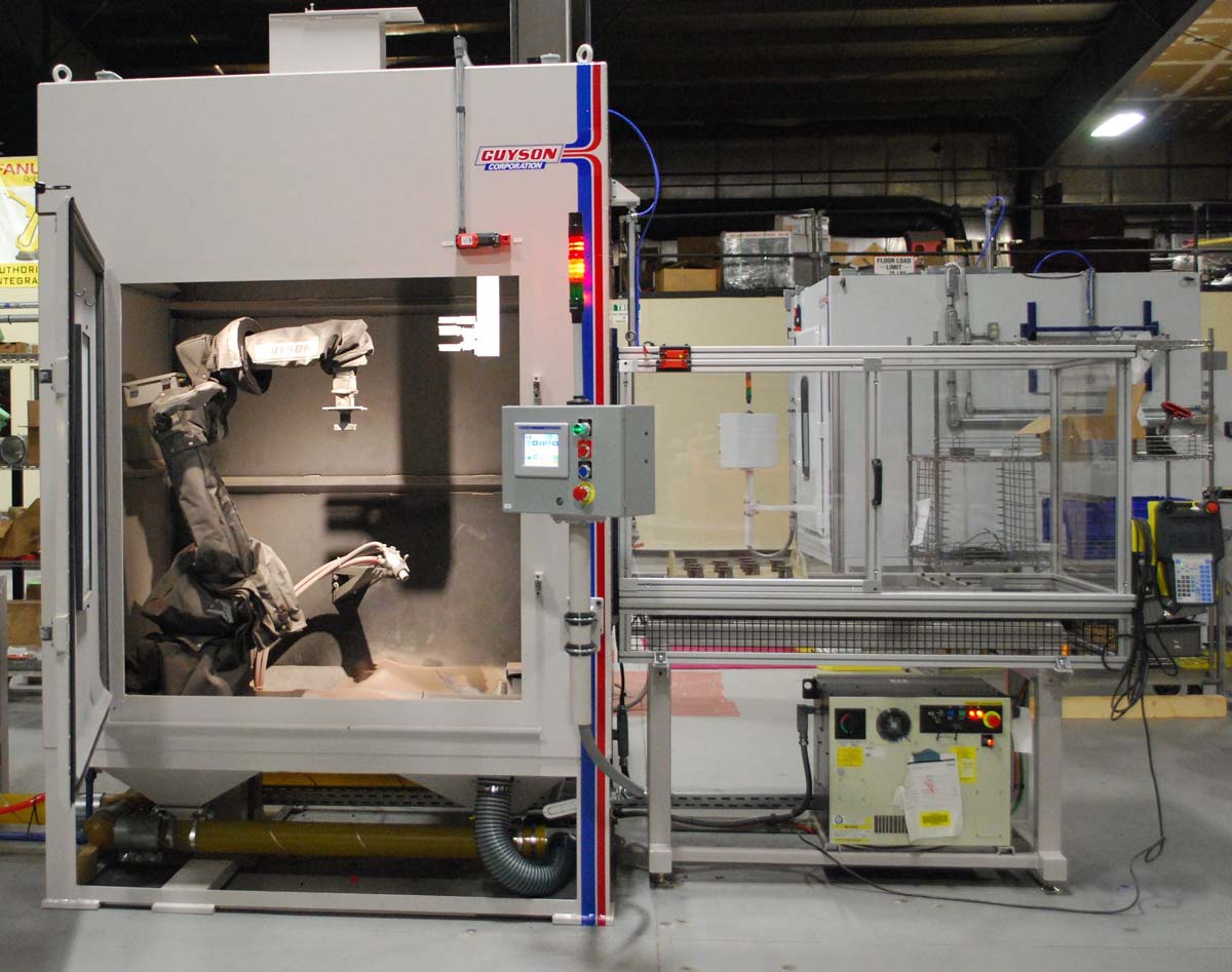 RB-10-TC Robotic Blast Systems - Guyson Corporation of USA