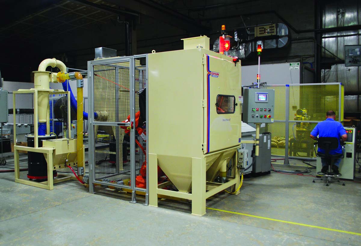 RB-RSSA-6 Robotic Blast Systems - Guyson Corporation of USA