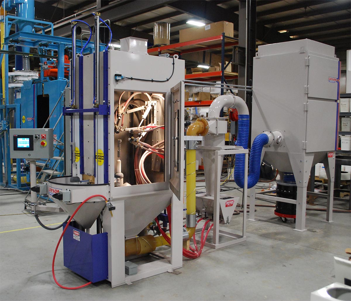 RXS-400 Indexing Spindle-Blast Systems - Guyson Corporation of USA