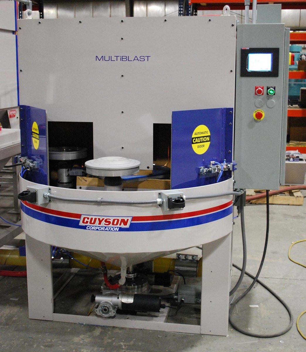 RXS-800 EXP Indexing Spindle-Blast Systems - Guyson Corporation of USA