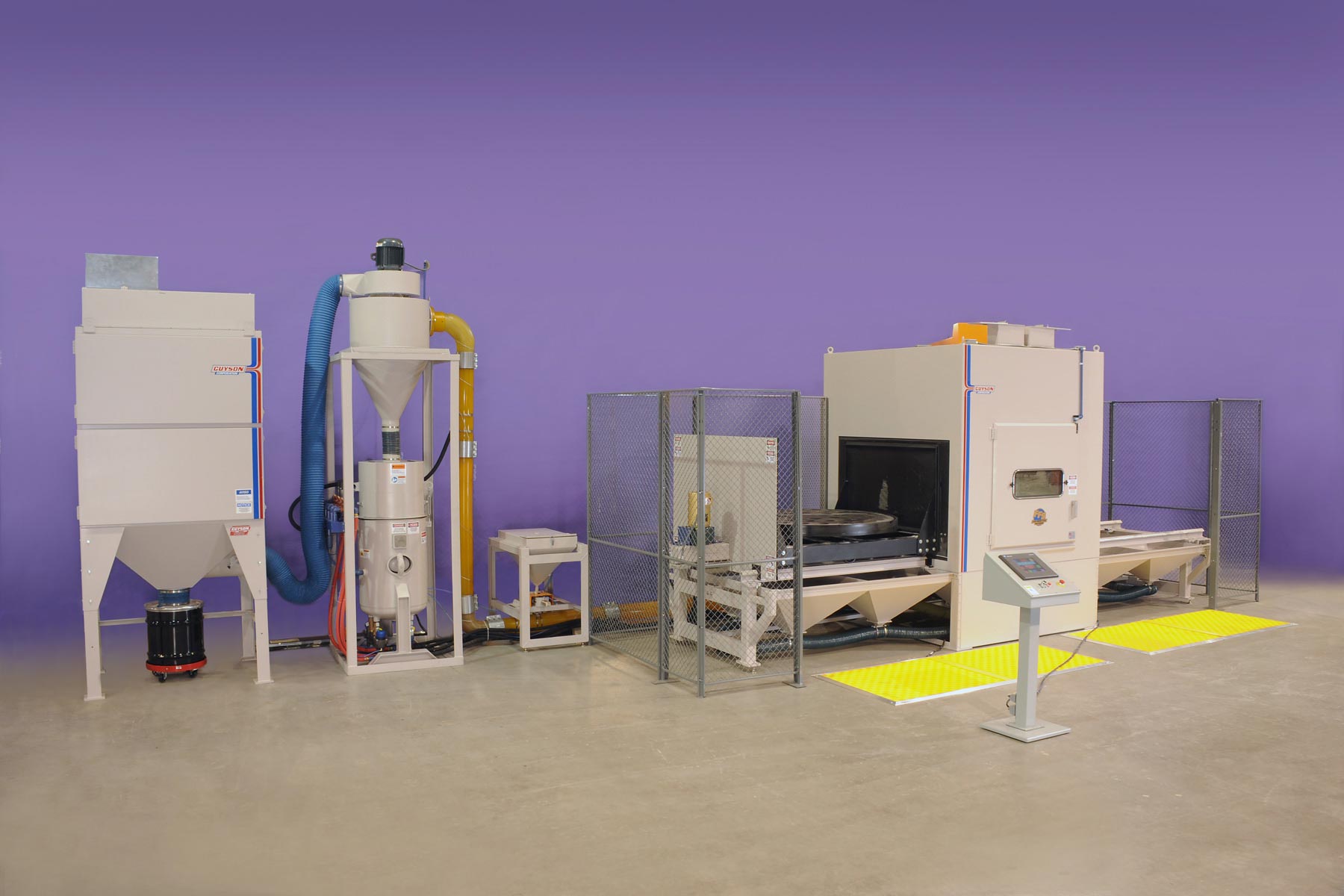 Rotary Table Blast Systems - Guyson Corporation of USA