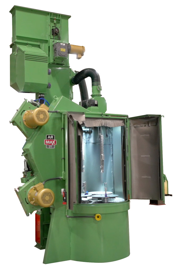 The 402T AR-MAX 2T Wheelblast for the Firearms Industry - Guyson ...