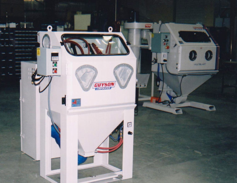 Automotive Industry Using Small Manual Blast Cabinets From Guyson ...